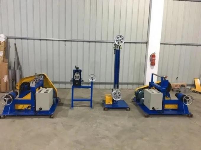 High - Carbon Steel Wire Rewinding Machine With Meter Counter