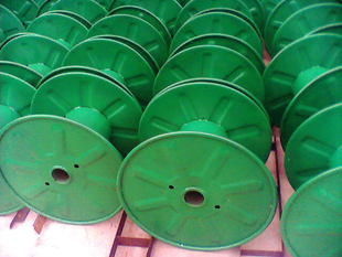 Cable Punching Steel Bobbin Spool Reel For Winding Machine