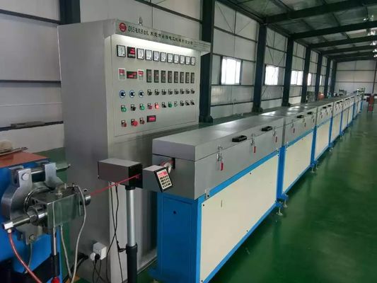 Silicone Rubber Wire Extrusion Machine With Automatic Feeding Device