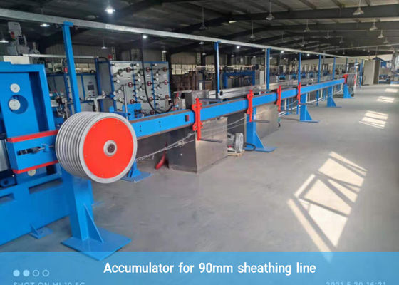 8KVA Horizontal Cable Accumulator Fiber Optic Cable Machine For ...