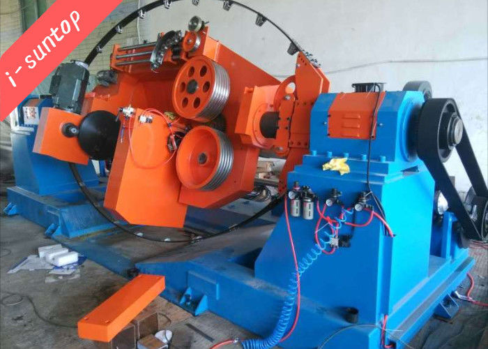 800rpm Wire Bunching Machine , DC Motor 40HP Bow Type Double Twist Buncher