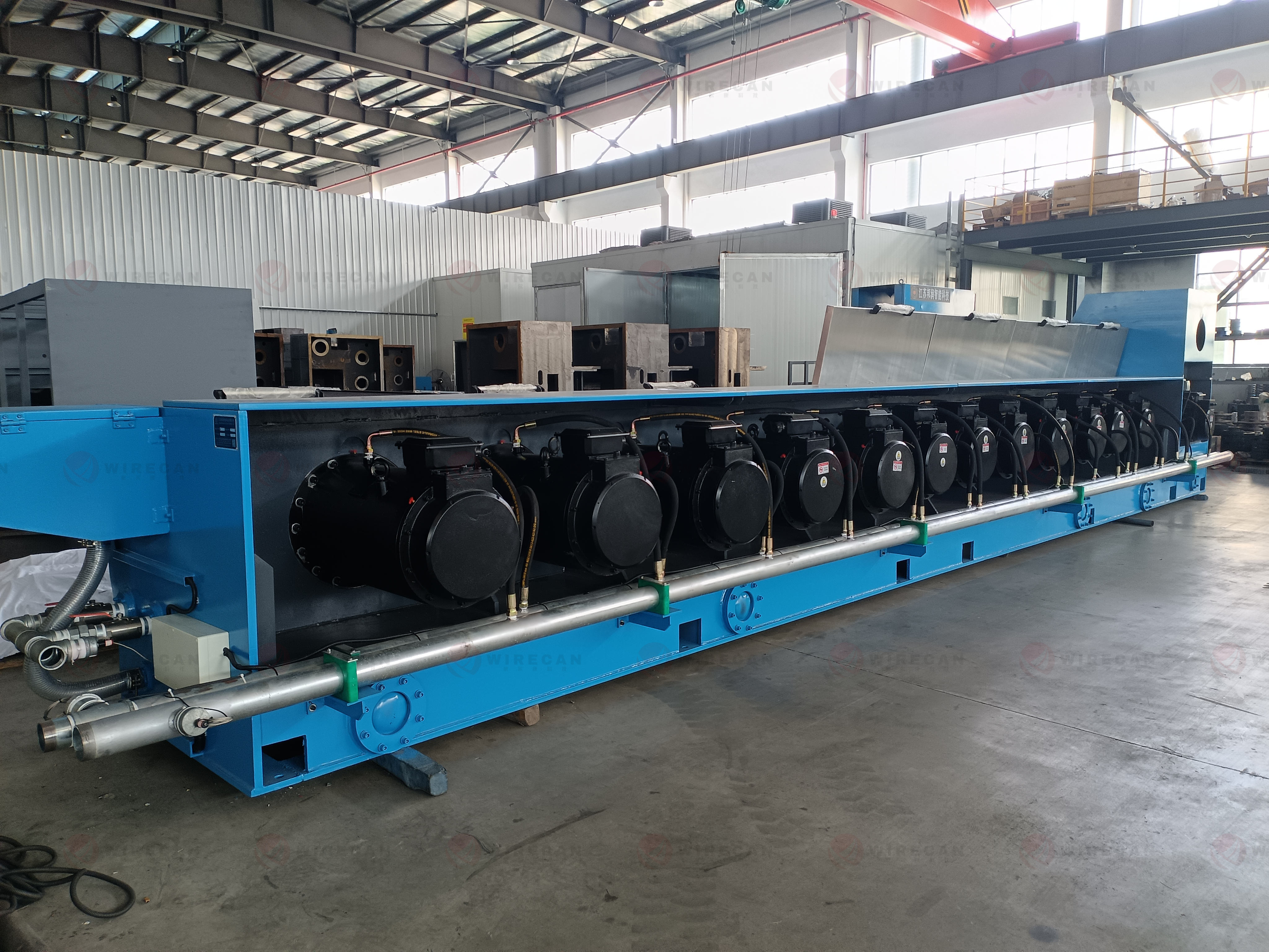 LHT450/9 High Speed Copper Rod Breakdown drawing Machine