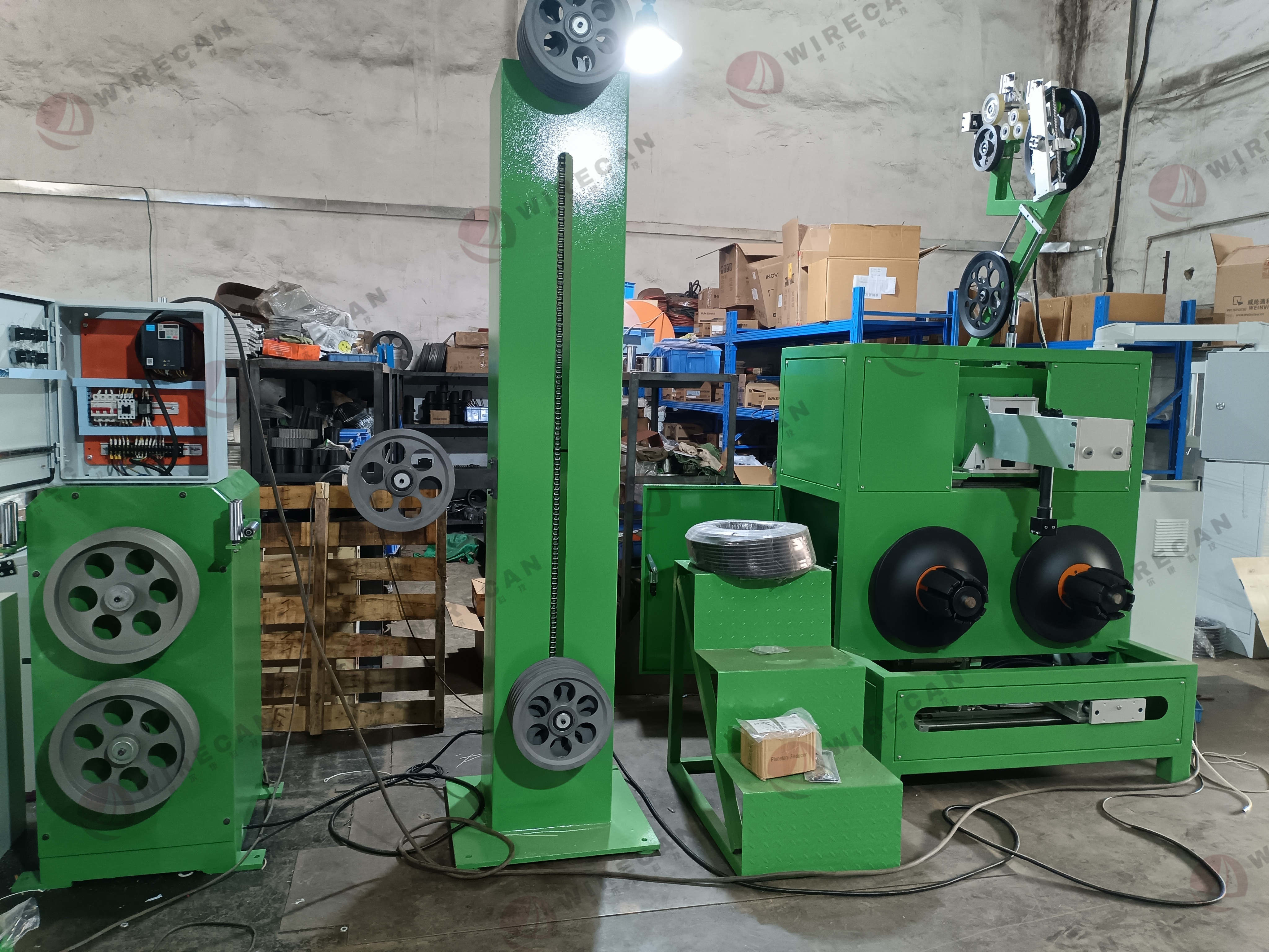 Network Cable Coiling Machine Efficient 8-Shaped Coil With Anti-Winding ...