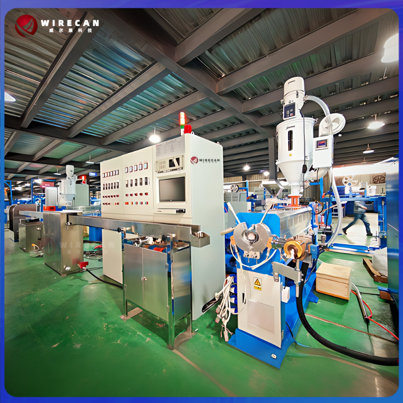 WRK-50 Indoor Optical Cable Production Line | High-Speed Fiber Optic ...