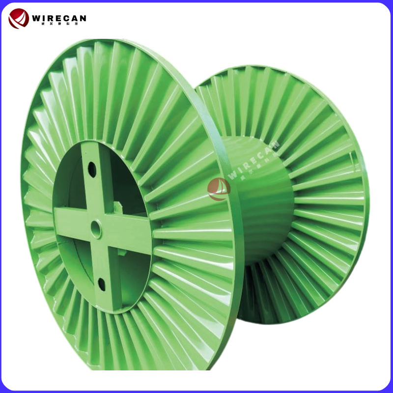 Corrugated Steel Bobbin For Wire And Cable Winding Heavy-Duty Cable ...
