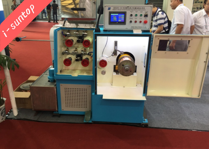 4 Axes Copper Wire Drawing Machine , 1800m/Min Wire Drawing Equipment