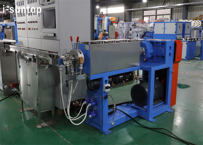 1-12 Cores FTTH Outdoor Indoor Drop Cable Manufacturing Machine