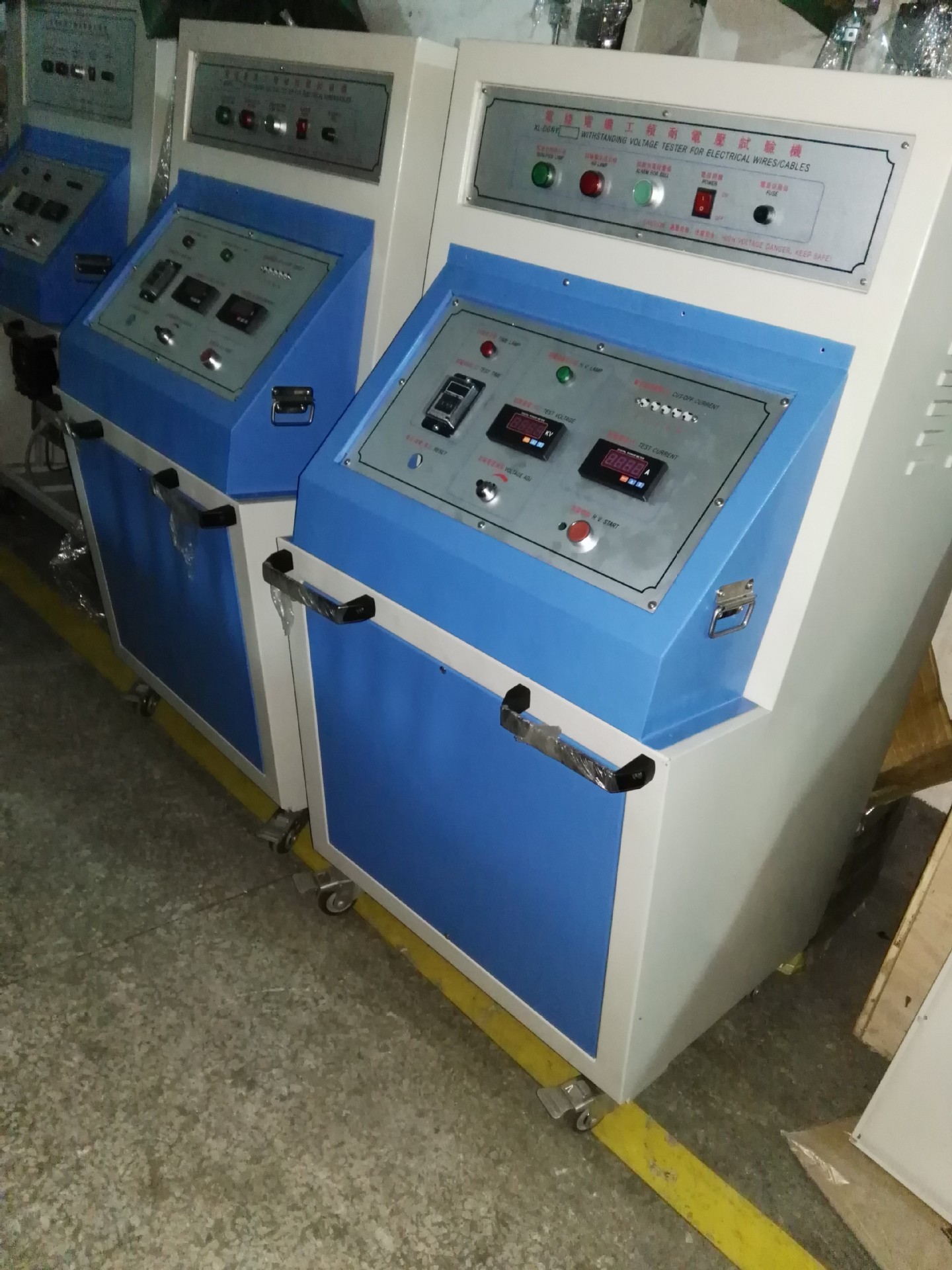 AC 220V Cable Testing Equipment Wire Power Frequency Withstand Voltage ...