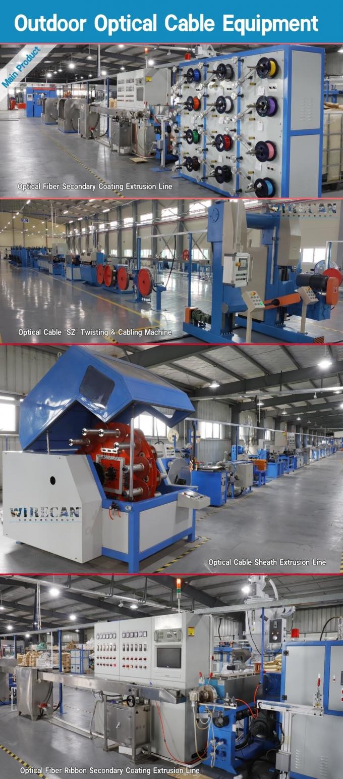 High Performance Fiber Optic Cable Machine