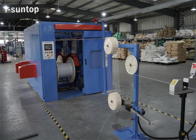 AC Motor 800m/Min Auto Wire Take Up Machine Fiber Optic Cable Machine